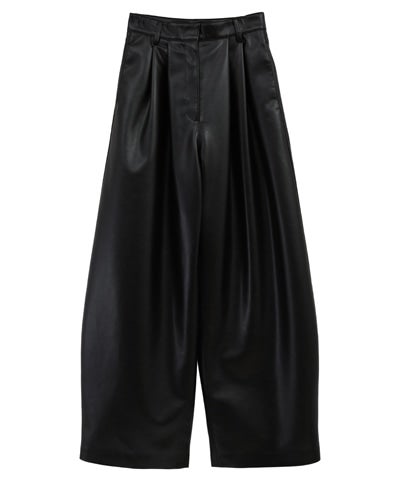 VEGAN LEATHER CURVY PANTS|SKIRT/PANTS(スカート/パンツ VEGAN LEATHER CURVY PANTS|SKIRT/PANTS(スカート/パンツ