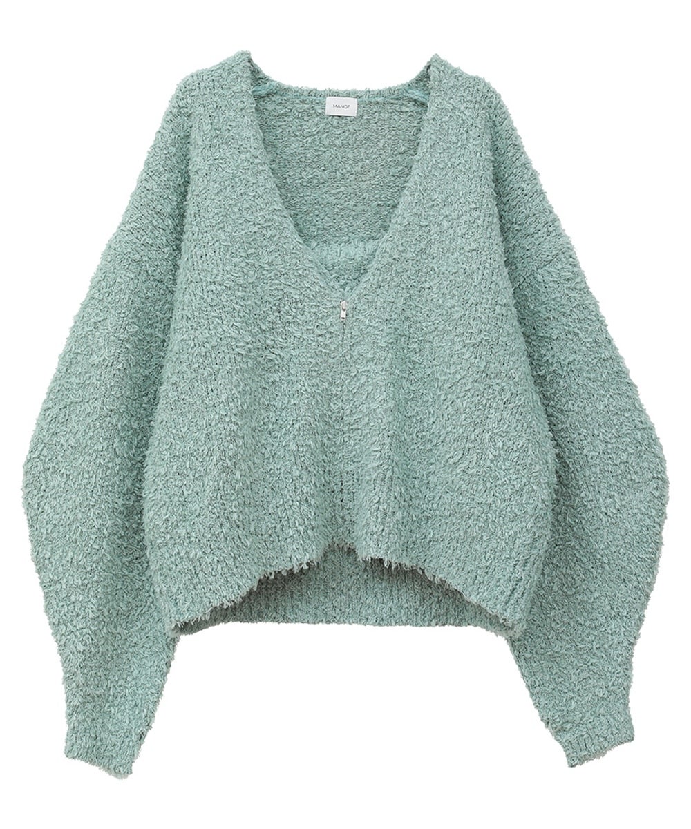 BUSTIER SET KNIT CARDIGAN|TOPS(トップス)|MANOF OFFICIAL BUSTIER SET KNIT CARDIGAN|TOPS(トップス)|MANOF OFFICIAL